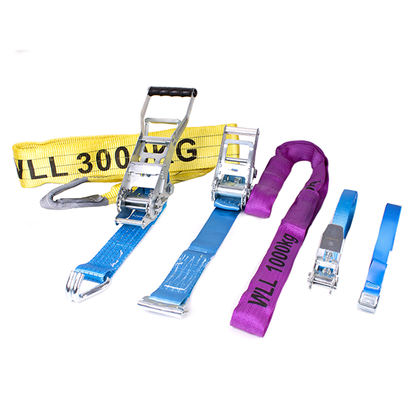 Ratchet Straps & Webbing Slings | Available From Stock Or Custom-made!